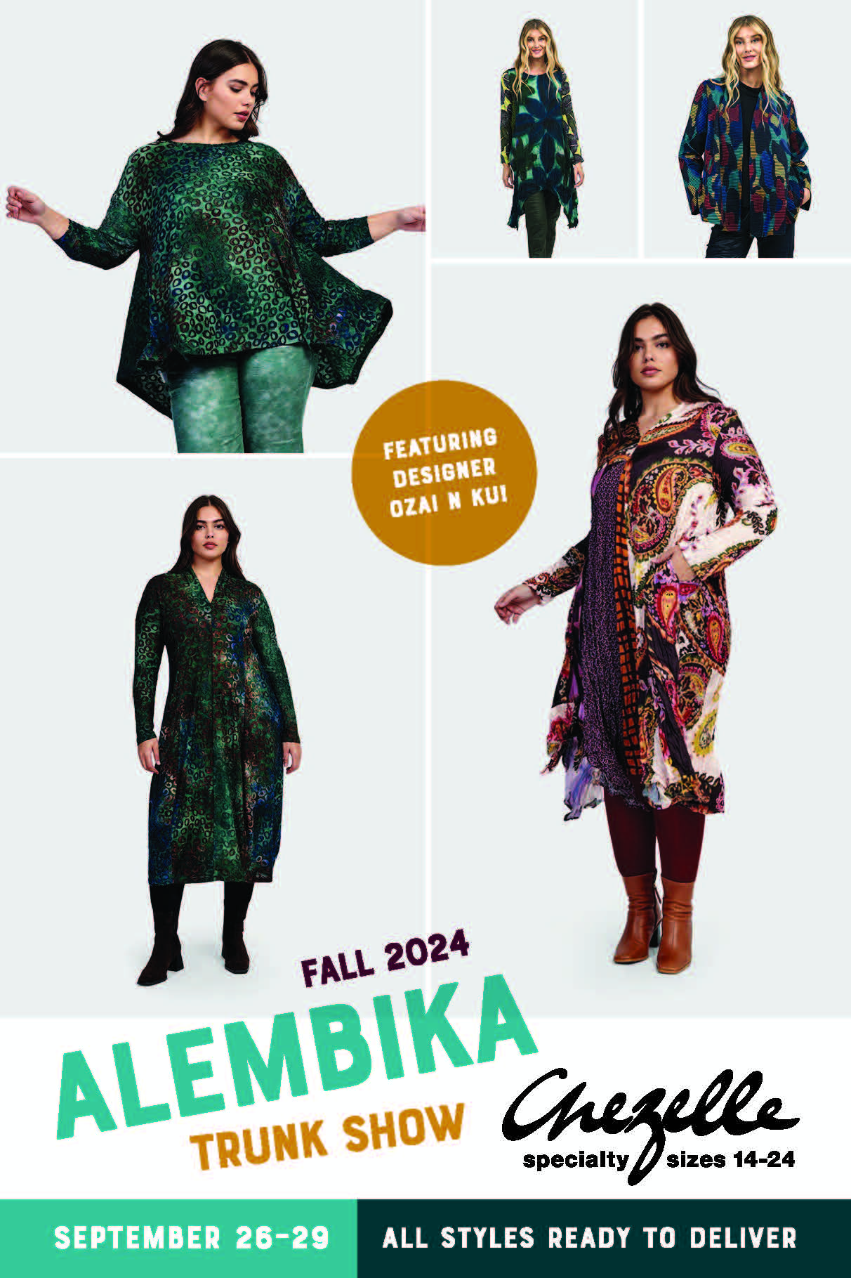 Fall 2024 Alembika Trunk Show at Chezelle - The Village of Cross Keys