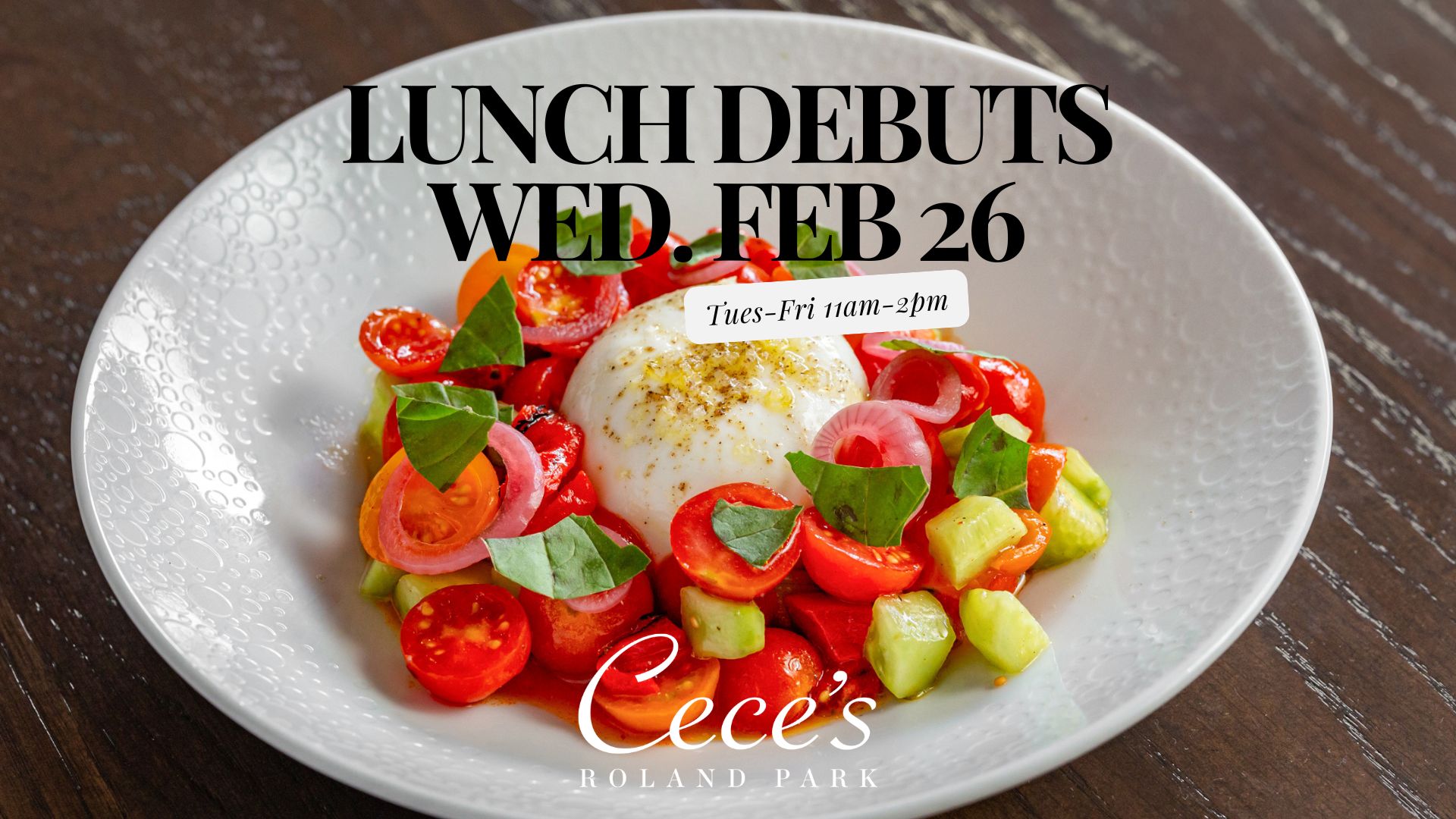 Cece's Lunch Debuts Wednesday, February 26th! - The Village of Cross Keys